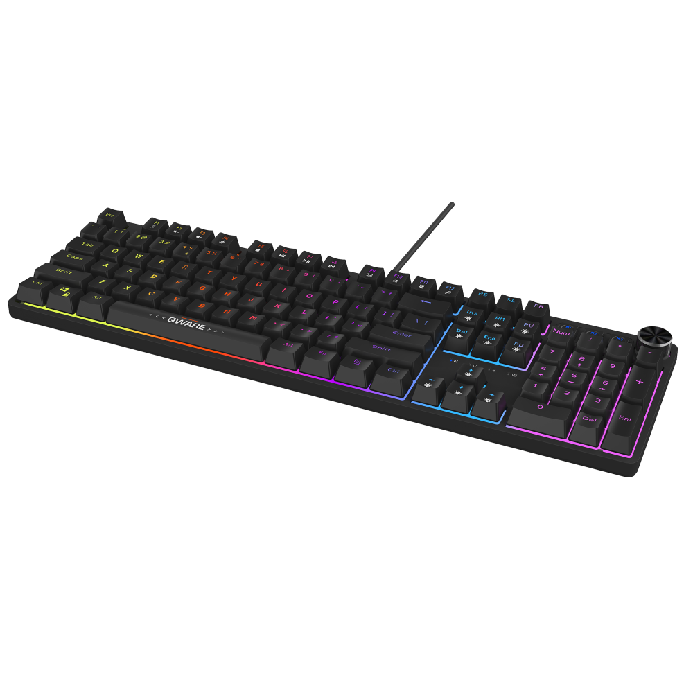 Daytona Gaming Keyboard Pro - Black – Qware